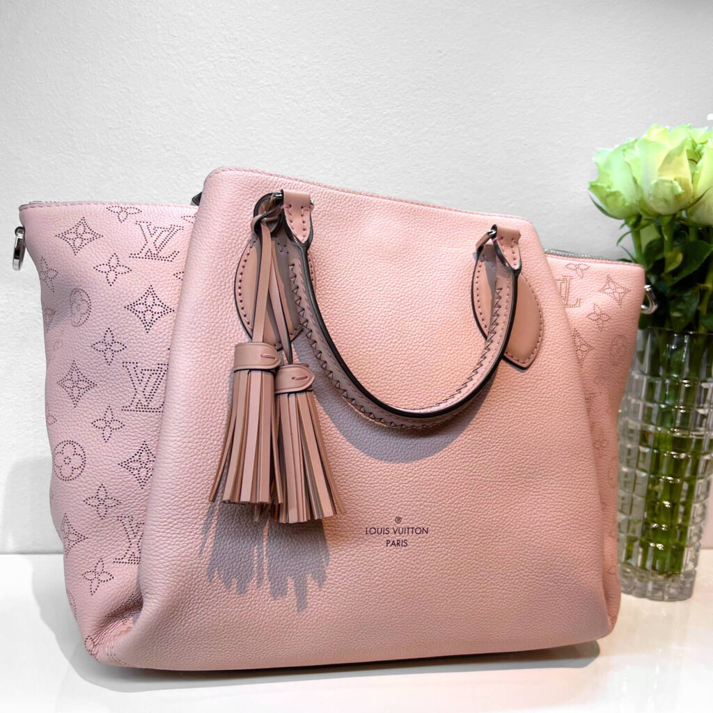 Luxus Louis Vuitton Tasche Rosa Bild