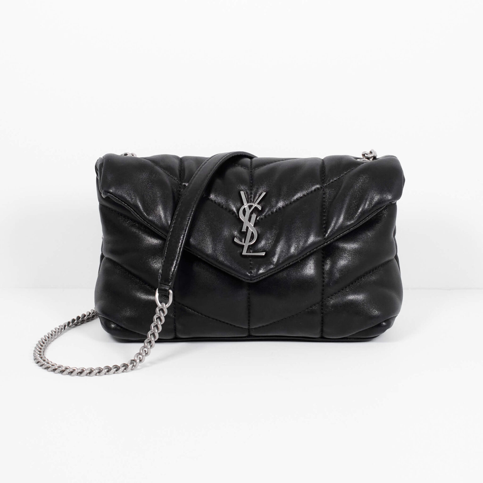 Saint Laurent PUFFER TOY TASCHE Schwarz YSL - Coco Liebt Louis