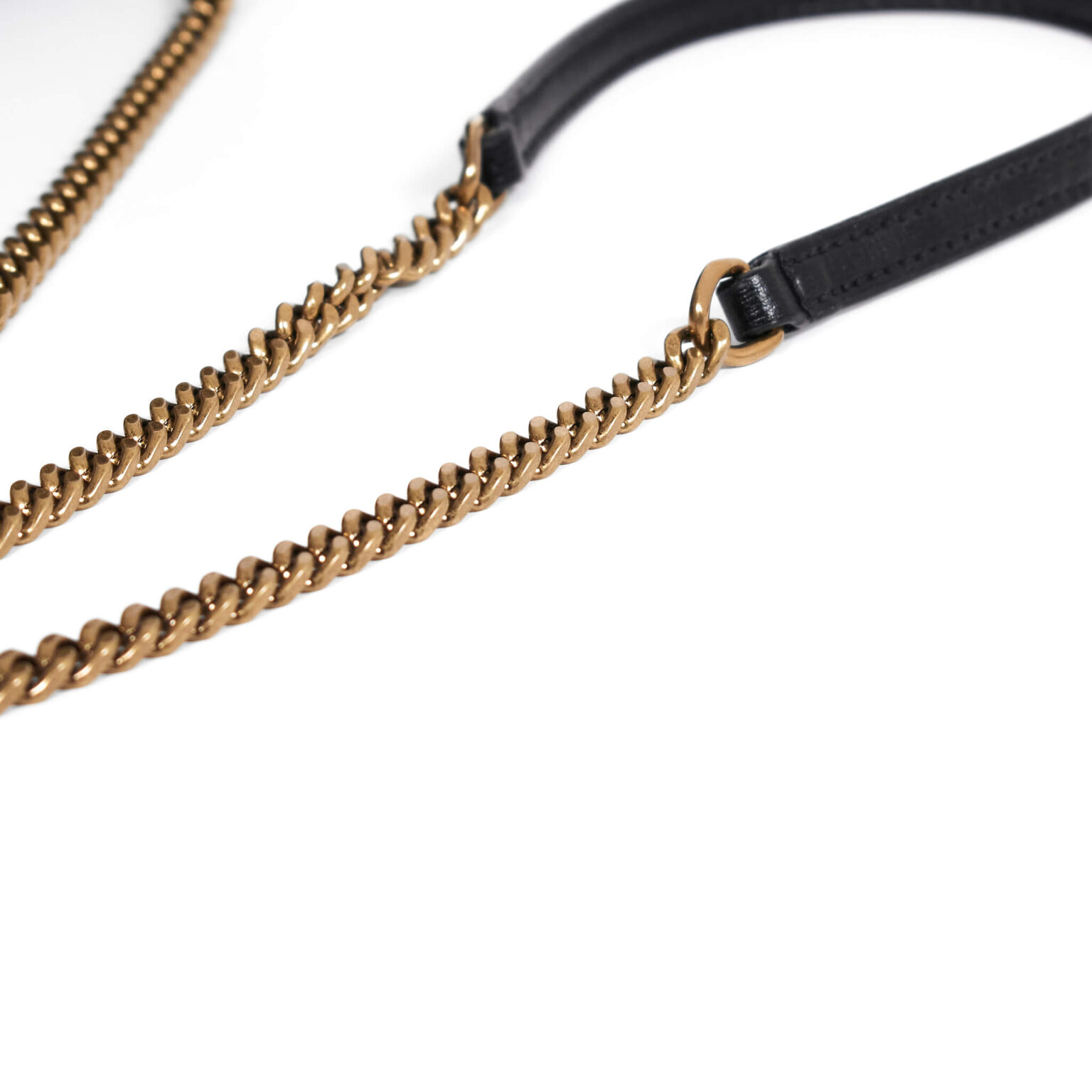 YSL YSL SUNSET CHAIN WALLET Schwarz - Coco Liebt Louis